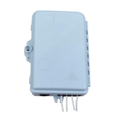 China Wall Mountable IP65 Waterproof Fiber Termination Box with PLC Splitter Compatibility for FTTH Networks for sale