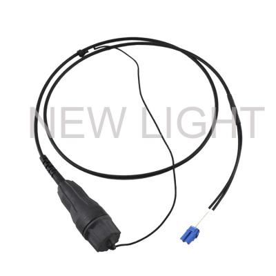 China Waterproof Corrosion Resistant FULLAXS Connector Optical Fiber Patch Cord for Outdoor Use for sale
