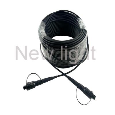 China FTTA Fiber Optic Cable with IP68 Waterproof Connector, Customizable Length, and Wide Temperature Range for Harsh Environments for sale