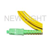 China Waterproof IP67 FTTA SC/APC Fiber Patch Cord for Outdoor and Base Station Applications for sale