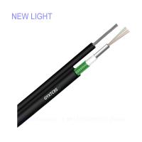 China Aerial Fiber Optic Cable with LSZH Jacket and Self-Supporting Stranded Wires for Hydrolysis Resistant Loose Tube GYXTC8Y for sale