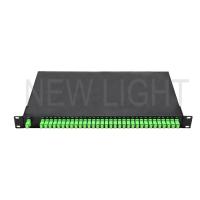 China SC/APC Connector PLC Splitter with 1x32 Split Ratio and Stainless Steel Tube for FTTH Networks for sale
