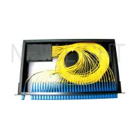 China 1x8 1x16 1x32 19 Inch Rack Mount Fiber Optic PLC Splitter with Low Insertion Loss for sale