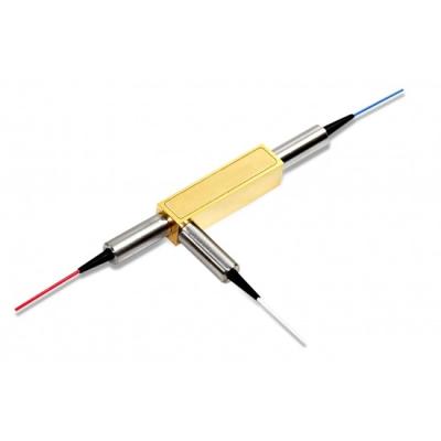 China 1064nm Single Mode Optical Fiber Circulator with FC APC Connector for High Isolation and Low Loss for sale