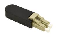 China 62.5/125 Multimode Duplex Fiber Optic Loopback with LC Connectors and Low Insertion Loss for sale