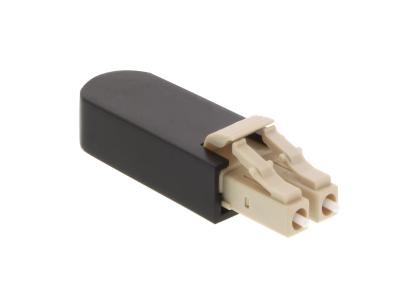 China PC Polishing 50/125um LC Connector Fiber Optic Loopback Multimode Fiber Loopback Plug for sale