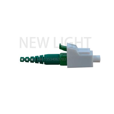 China Single Mode Fiber Optic Connector with Low Insertion Loss and Ceramic Ferrule for SC/FC/LC/ST/E2000 for sale