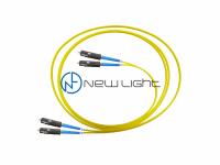China Duplex MU Connector 1.25mm Mini G657A1 LSZH Jacket Optical Fiber Patch Cord for sale