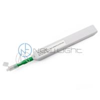 China SC FC ST 2.5mm Diameter Fiber Optic Cleaning Pen with 800 Cleans Using Life and Antistatic Resin for Reliable Fiber Connector Cleaning for sale