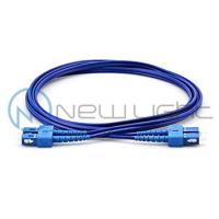 China SC UPC Connector Armored Fiber Optic Patch Cord with 2.0mm Diameter for FTTH FTTB FTTX Networks for sale