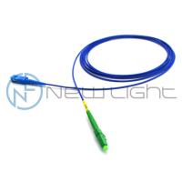 China LC APC 8 Degree Polishing Armoured Fiber Optic Patch Cord with ≤0.3dB Insertion Loss for FTTH FTTB FTTX Networks for sale