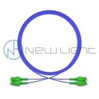 China Ceramic Ferrule SC APC 1310nm Anti-Rat Armored Fiber Optic Patch Cable for FTTH Networks for sale