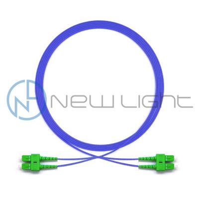 China Ceramic Ferrule SC APC 1310nm Anti-Rat Armored Fiber Optic Patch Cable for FTTH Networks for sale