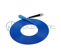China ST SC LC Indoor 3.0mm Armored Fiber Optic Patch Cord with Anti-Rat Bite Protection for sale