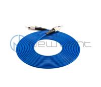 China LC Light Armor Anti Bite 0.3dB Insertion Loss Optical Fiber Patch Cord for FTTH and Telecommunication for sale