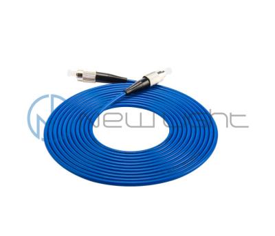 China LC Light Armor Anti Bite 0.3dB Insertion Loss Optical Fiber Patch Cord for FTTH and Telecommunication for sale