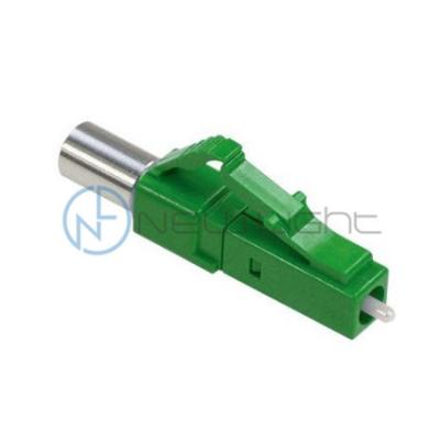 China LC Fiber Optic Terminator Connectors with Zirconia Ferrules for 1260-1640nm Wavelength and 500MW Max Power for sale
