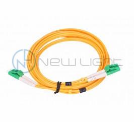 China 3M Length High Speed Transmission Single Mode LC LC Fiber Optic Patch Cord for sale
