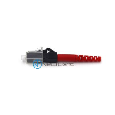China 0.9 / 2.0 / 3.0mm PC Multimode Field Installable LC Fiber Optic Connector for Dense Installations for sale