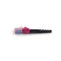 China Quick Connect LC Fiber Optic Connector with 1.6mm and 1.8mm Options and Low Insertion Loss for sale