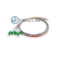 China 1.5m 0.9mm LC APC Fiber Optic Pigtail for High-Density Applications for sale