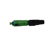 China SC UPC Optical Cable Connector with Low Insertion Loss, Corrosion Resistant and UL-rated Plastic Housing for Field Assembly for sale