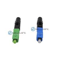 China Field Installable Connector with Pre-Polished Mechanical Splice Technology and Index-Matching Gel for Quick Assembly for sale