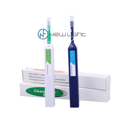 China Zirconia Sleeve Fiber Optic Connector Cleaner with One-Click Cleaning and 800+ Cleanings for SC FC ST Connectors for sale