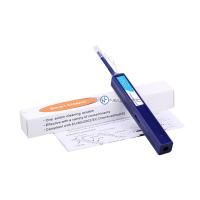 China Zirconia Sleeve APC Compliant Fiber Optic Cleaning Pen with >1000 Matings Durability for SC Connectors for sale
