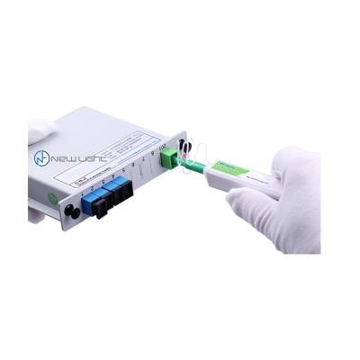 China 2.5mm Ferrule SC Fiber Optic Cleaning Kit with Zirconia Sleeve for 800+ Cleanings for sale