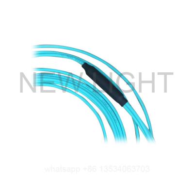 China Single Mode MPO Fiber Jumper 1300nm 12F Breakout Cable with Low Insertion Loss for sale
