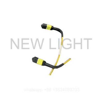 China 40G/100G 1300nm MTP Fiber Jumper with Customized Length for High-Speed Structured Cabling for sale