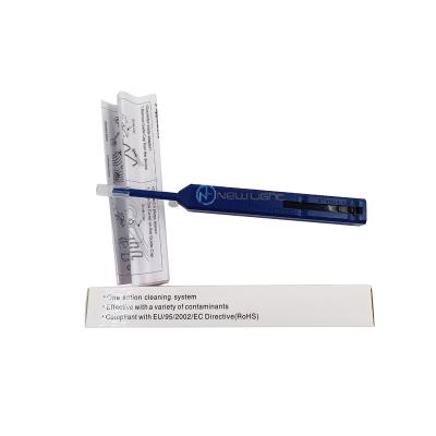 China Zirconia Sleeve FTTH Fiber Optic Cleaning Pen with 0.35db Insertion Loss and 500+ Cleaning Times for sale