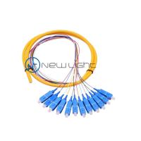 China Fusion Splicing LC Fiber Optic Pigtail 50/125um 10Gb OM3 Singlemode for High-Speed Networks for sale