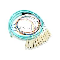 China FTTX SC Simplex LSZH 1m Tight Buffered Fiber Optic Pigtail with 0.9mm Diameter for Indoor Use for sale