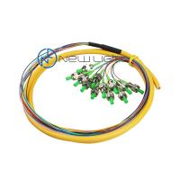 China 50/125um 10Gb OM3 LC Singlemode Fiber Pigtail for Fusion Splicing in Data Centers and Networks for sale