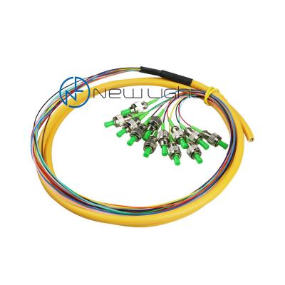 China 50/125um 10Gb OM3 LC Singlemode Fiber Pigtail for Fusion Splicing in Data Centers and Networks for sale