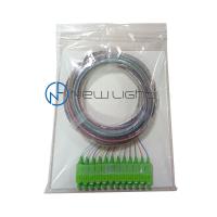 China SC APC Connector Fiber Optic Pigtail with 1310nm Wavelength and Low Insertion Loss for FTTH Networks for sale
