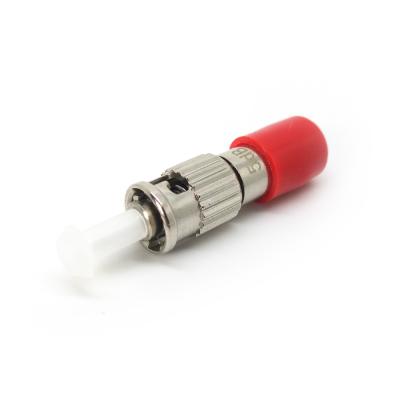 China 10dB Single Mode UPC Fiber Optic Attenuator with ST FC Connectors for Telecommunication for sale