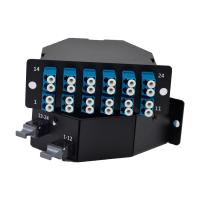China Low Loss 24 Fiber Array Elite MTP Cassette Module for High-Density Fiber Management for sale
