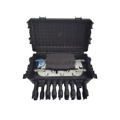 China 16 Port ABS FTTH Fiber Optic Termination Box with Wall Mounting for Secure Fiber Splicing and Distribution for sale