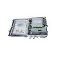 China 12 Port FTTH Termination Box with PC+ABS Alloy Material and IP65 Protection for Outdoor Fiber Distribution for sale