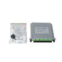 China Wall Mountable 8 Port ABS FTTH Termination Box for Fiber Distribution and PLC Splitter Applications for sale