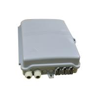 China 24 Core Cassette PLC Splitter FTTH Termination Box with ABS Material and 8 Port for Fiber Distribution for sale