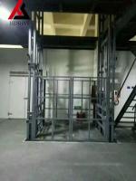 China 2000lbs Cargo Lift Elevator Hydraulic Workshop Material Lift Platform for sale