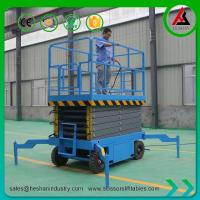 China 12M 14M 16M 18M Mobile Scissor Lift Platform Electric One Man Hydraulic Lift for sale