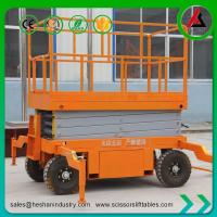 China 12M 14M 16M 18M Mobile Scissor Lift Platform Electric One Man Hydraulic Lift for sale