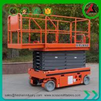China Self Propelled Mobile Scissor Lift Hydraulic 40 Ft Electric Scissor Lift for sale
