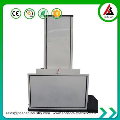 China Outdoor Small Vertical Wheelchair Lift Handicap Hydraulic Home Elevators for sale