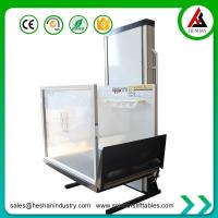 China 3M 250kg Vertical Wheelchair Lift Aluminum Platform Elevator Customized for sale